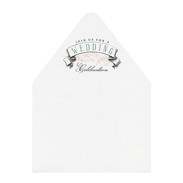 Floral Envelope Liner - Cards & Pockets