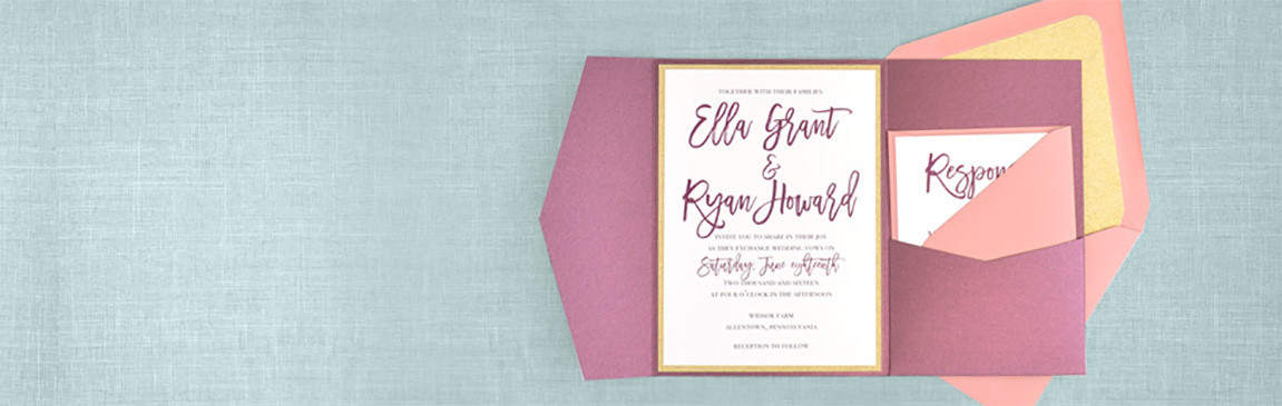 Free Wedding Invitation Templates | Cards & Pockets