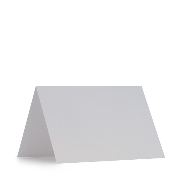 2 x 4 Folded Cards Ice White - Cards & Pockets