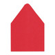 A8 Euro Flap Bright Red Envelope - Cards & Pockets