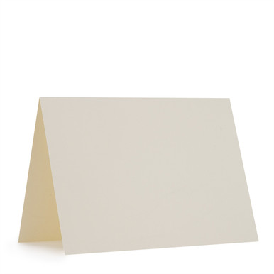 5 x 7 Folded Cards Cream - Cards & Pockets