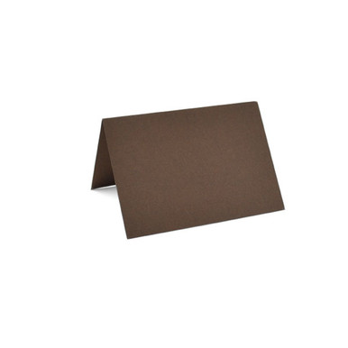 3.5 x 5 Folded Cards Brown - Cards & Pockets