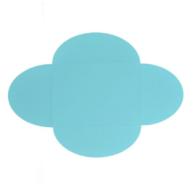5 x 7 Petalfolds Turquoise - Cards & Pockets