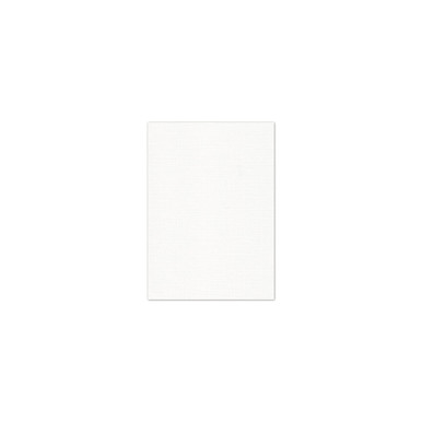 5 x 7 Cover Weight White Linen - Cards & Pockets