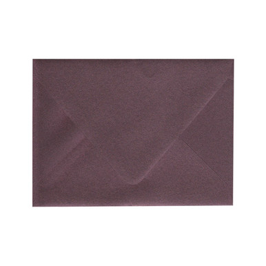 A6 Euro Flap Sparkling Merlot Envelope - Cards & Pockets