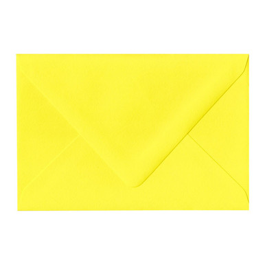 A8 Euro Flap Factory Yellow Envelope - Cards & Pockets