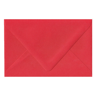 A9 Euro Flap Bright Red Envelope - Cards & Pockets