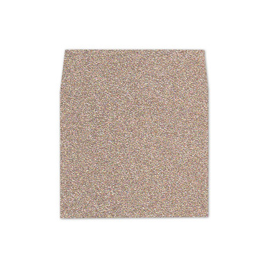 A7 Square Flap Envelope Liners Glitter Sand - Cards & Pockets