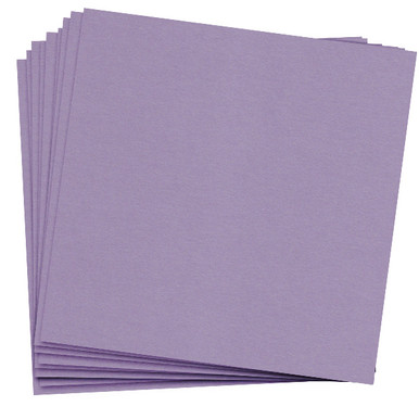 12 x 12 Cover Weight Light Amethyst - Cards & Pockets