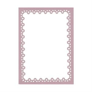 Eyelet Laser Invitation Frame - Cards & Pockets