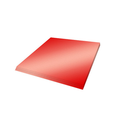 Half Sheet Cardstock Mirror Red - Cards & Pockets