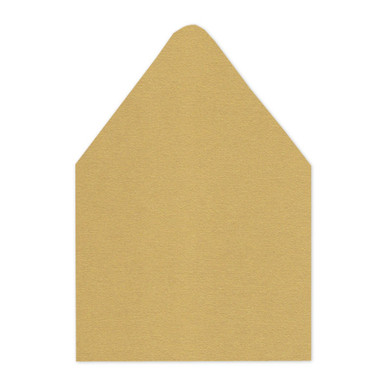 A8 Euro Flap Envelope Liners Super Gold - Cards & Pockets