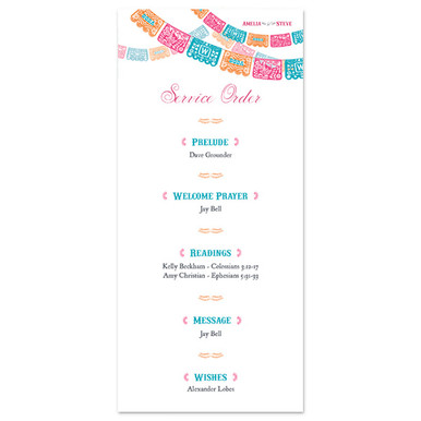 Fiesta - Program - Cards & Pockets