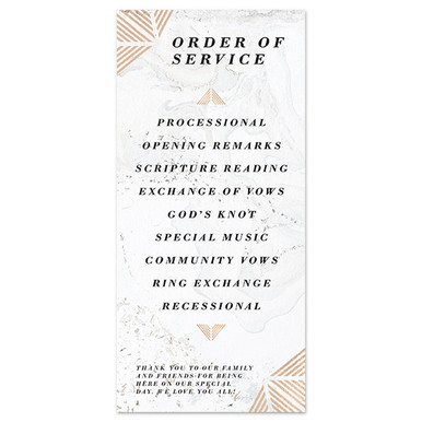 Modern Marble - Program - Cards & Pockets