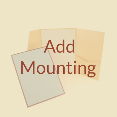 Mounting Service - Add on - Cards & Pockets