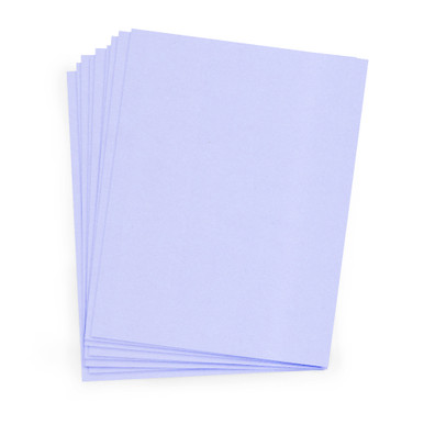 8.5 x 11 Cardstock Lilac - Cards & Pockets