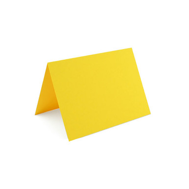 4.25 x 5.5 Folded Cards Lemon Drop - Cards & Pockets