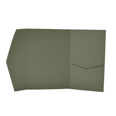 Signature A7 Pocket Invitation Mid Green - Cards & Pockets