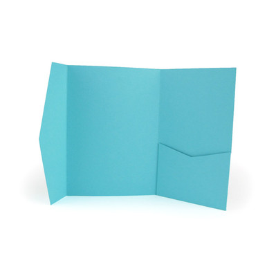 Signature A7 Pocket Invitation Turquoise - Cards & Pockets