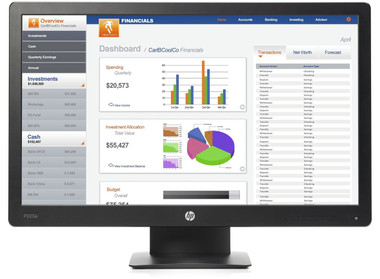 HP ProDisplay P223a 21.5-inch Monitor - MediaForm NZ