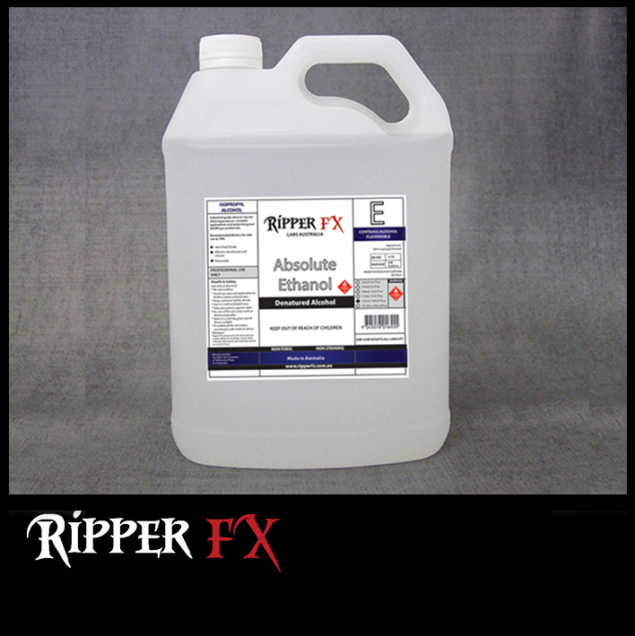 Ripper FX Ethanol 5L / Kills Bacteria / Cleaner (70%)5 litres