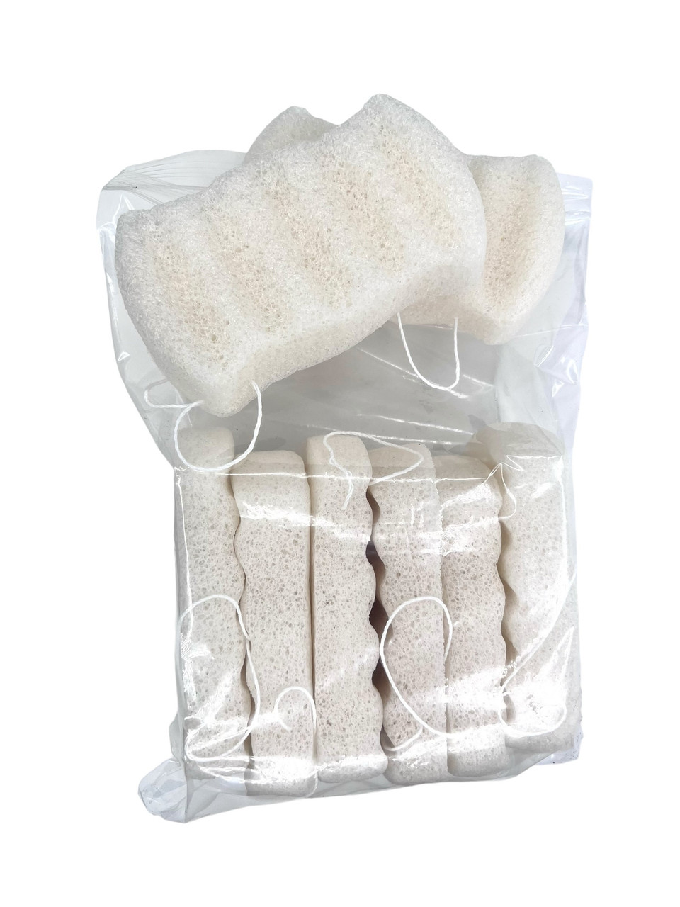 Konjac Body Sponge - x8 Pack