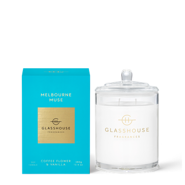 MELBOURNE MUSE, GLASSHOUSE, CANDLE