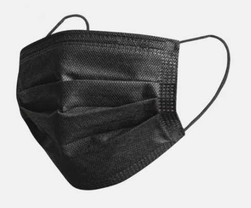 50pk of Black Face Mask - Beef Jerky Original