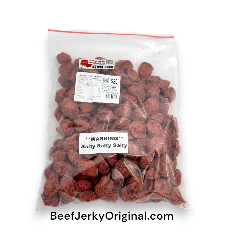 Salty Salty plum with 6800mg of salt you don't get any saltier