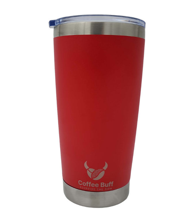 Coffee Buff Stainless Coffee Cups - Beef Jerky Original