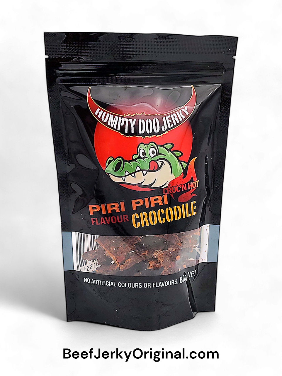 Piri Piri Crocodile - Humpty Doo Jerky 80g - Beef Jerky Original