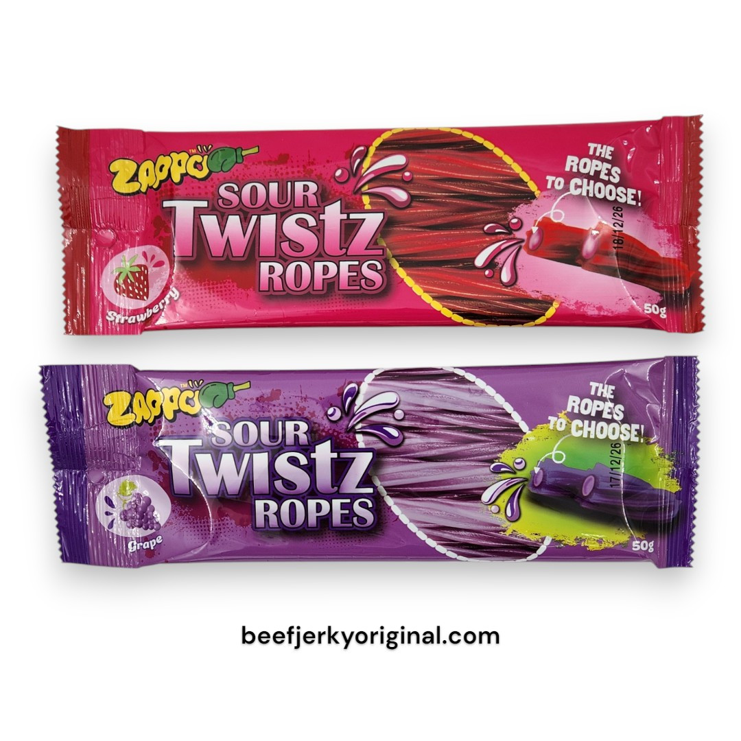 Zappo Sour Twistz Ropes 50g