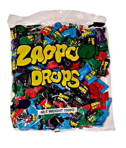 Zappo Drops 1kg 240 Pieces - Beef Jerky Original