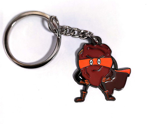 Salty Plum Man Key Ring - Beef Jerky Original
