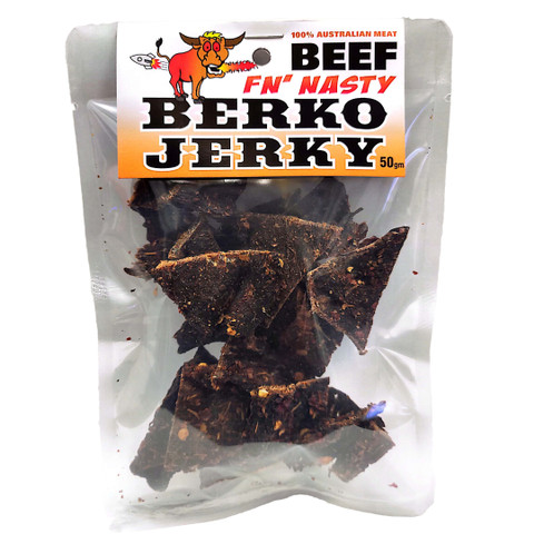 Berko FN Nasty Beef Jerky 50g - Beef Jerky Original