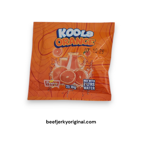 KOOLS Orange Drink Powder 10g – Mixes 2L | BJO