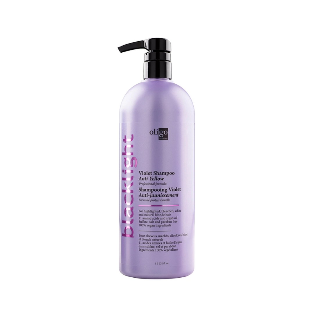 Oligo Pro Violet (Anti-Yellow) Shampoo - Professional Formula 1lt ...