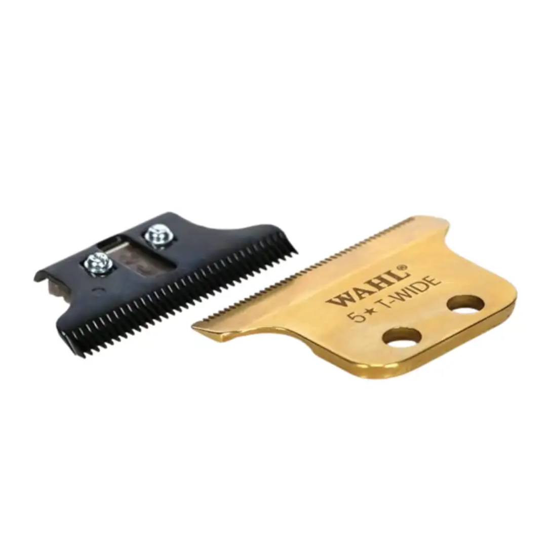 Wahl Gold Titanium DLC T-Wide Detailer Blade Set | HairCo Australia