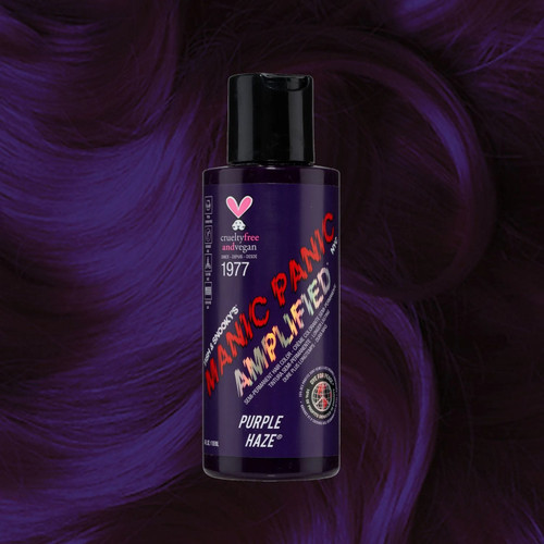 Manic Panic Amplified Purple Haze 118ml | Long-Lasting Semi-Permanent ...