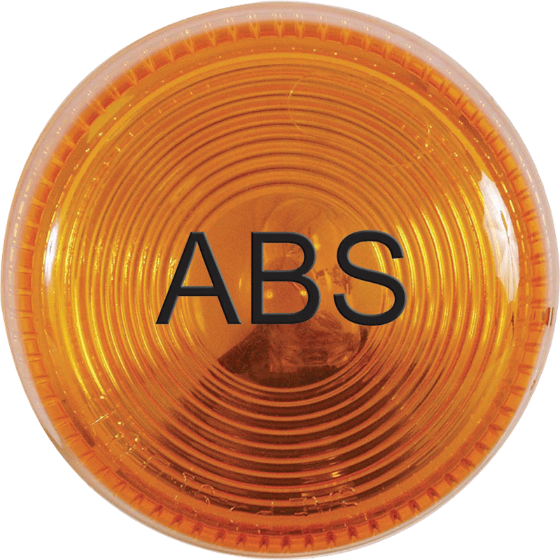 OPTRONICS / 2" yellow recess mount "ABS" light / MC53ABSB | Semi-truck & Trailer Lights
