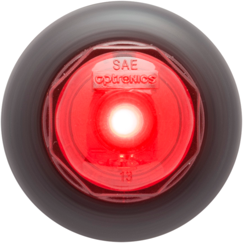 OPTRONICS / Red 3/4” LED non-directional marker/clearance light with ...