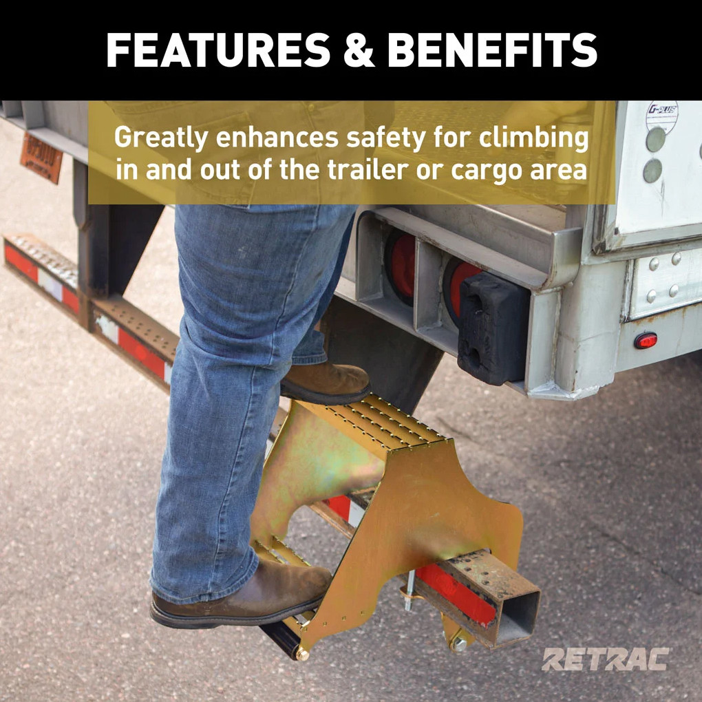 Retrac / RET 409924 / The HighRise™ Folding Rear Entry Step Assist
