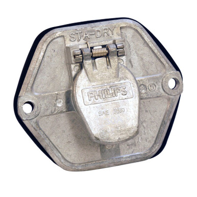 PHILLIPS / 15-763 / 7-Way Receptacle w/ Breakers