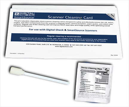 Digital Check Scanner Cleaning Cards Digital Check WaffleTech Cleaning ...