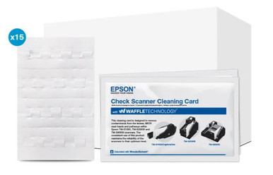 Epson Check Scanner Cleaning Cards (15/Box)
