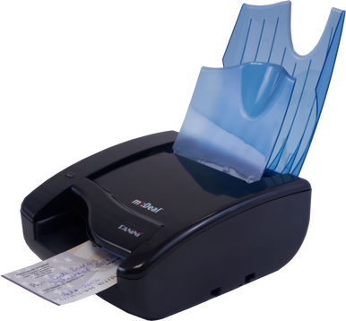 Panini mI:Deal Single Feed Check Scanner, USB, 1-Year Mail-In Warranty