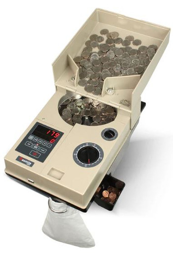 Cassida C500 Portable Heavy-Duty Coin Counter/Off- Sorter - UniLink, LLC