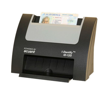 Acuant ID-120, Hardware Only, 600 DPI, USB 2.0/3.0, duplex scanning