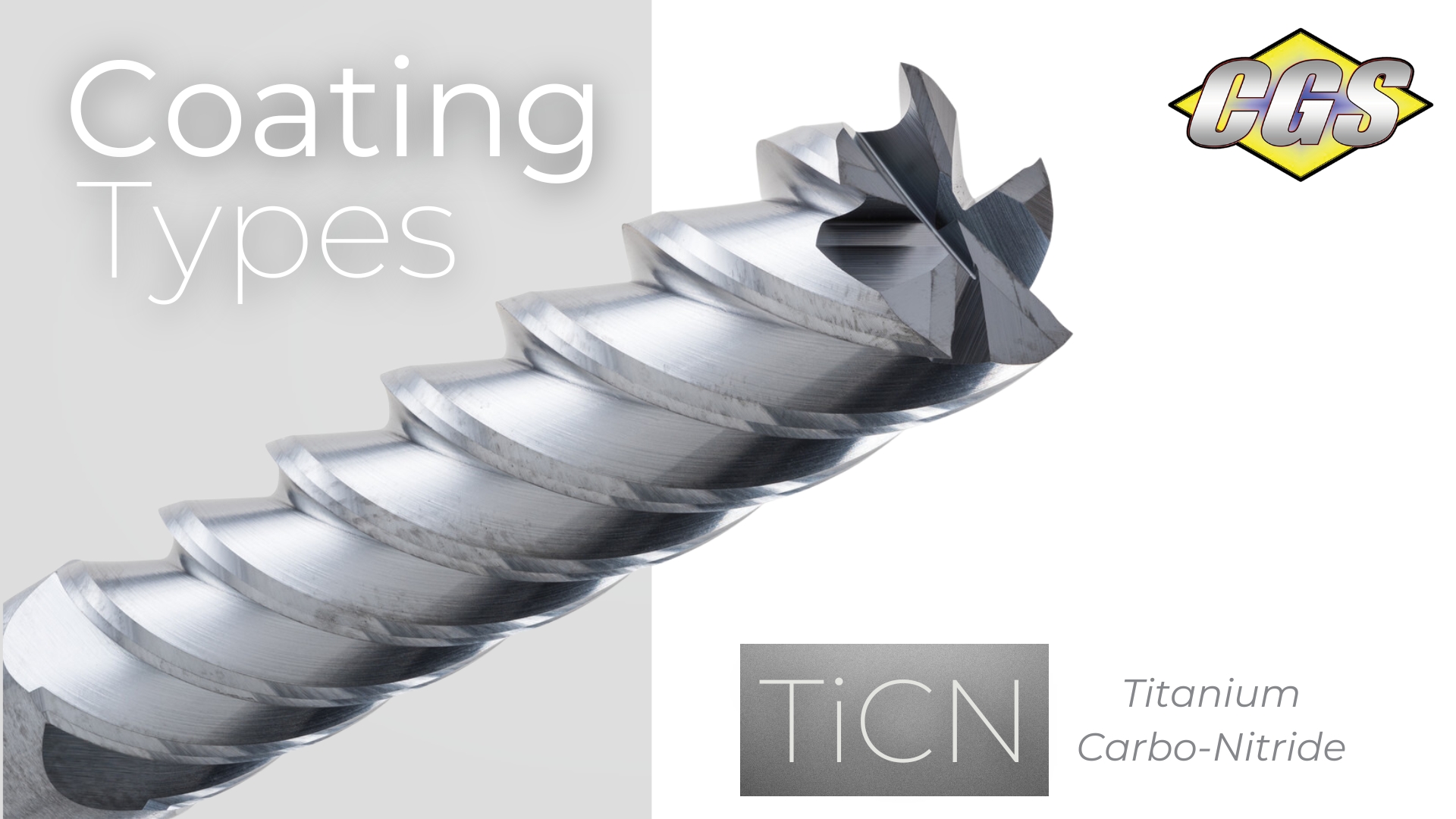 Coating Series: Using TiCN - CGS Tool | End Mills | Solid Carbide ...