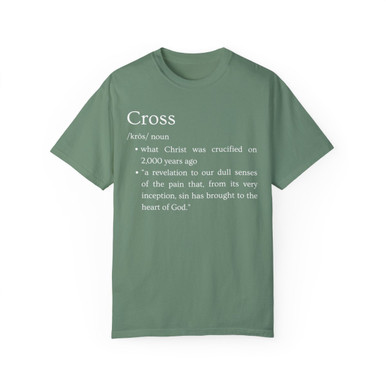 Cross Definition Christian Tee | E.G. White Quote